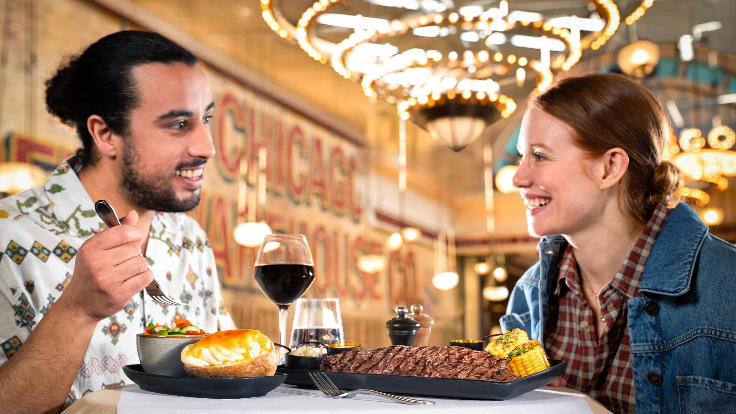 The Steakhouse - Bookings and menu | Disneyland Paris