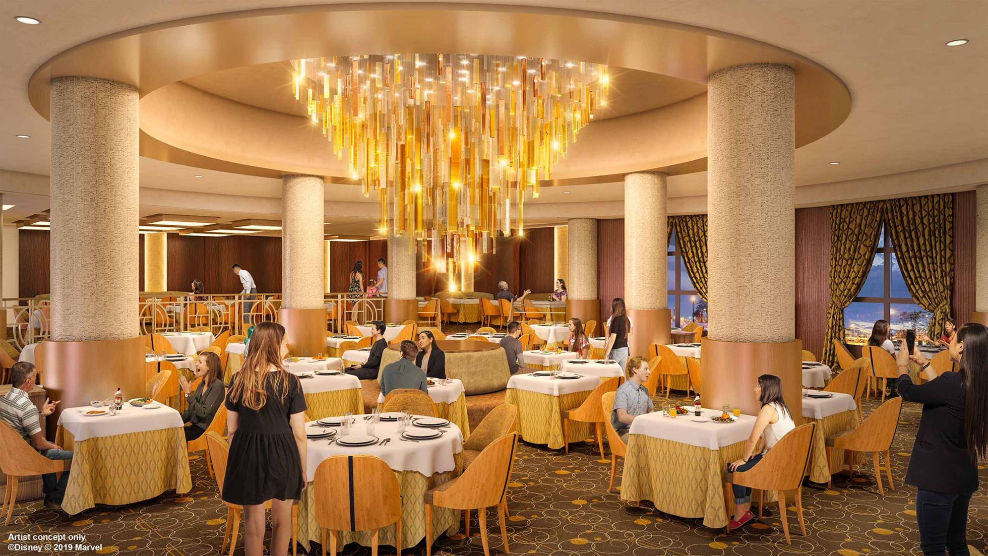 Manhattan Restaurant - Bookings and menu | Disneyland Paris