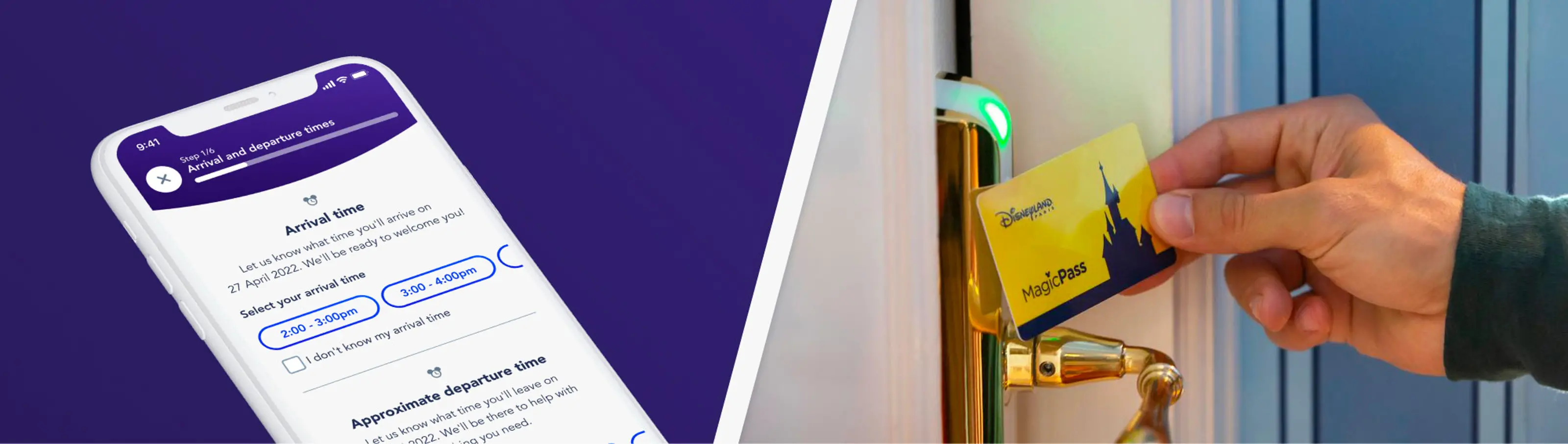 Speed up your Disney Hotel check-in with our app | Disneyland Paris