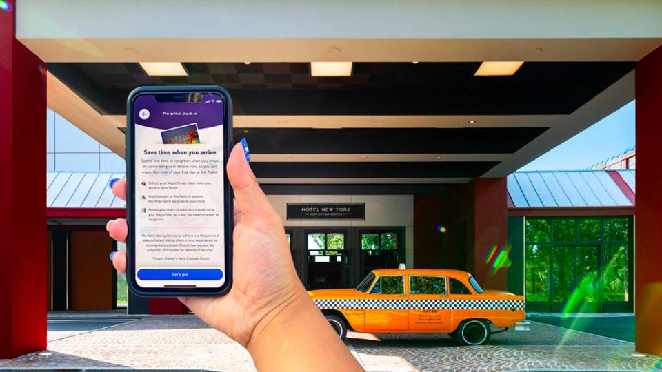 Speed up your Disney Hotel check-in with our app | Disneyland Paris