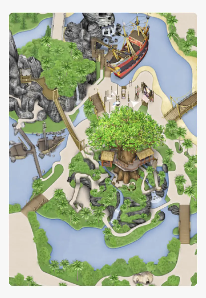 Adventureland Disneyland Kart Adventureland • Disneyland Paris